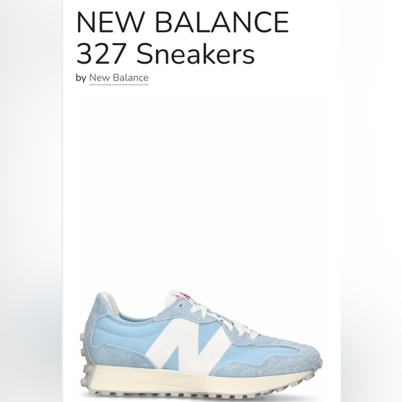 New Balance | Shoes | New Balance 327 Light Blue Size 6 Us Womens ...